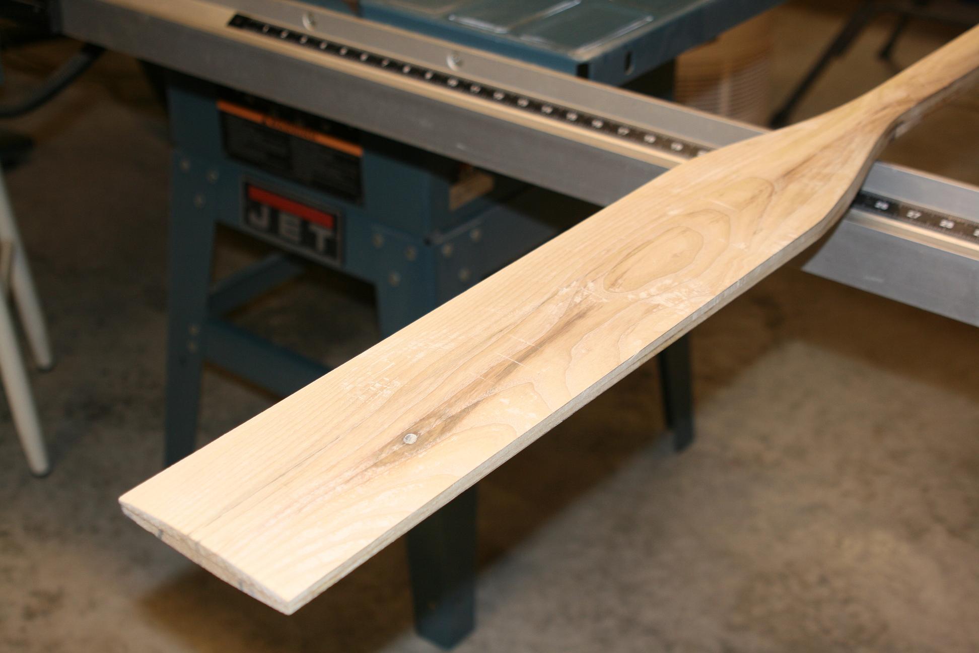 How to build an oar – Kevin Boothby Sailing