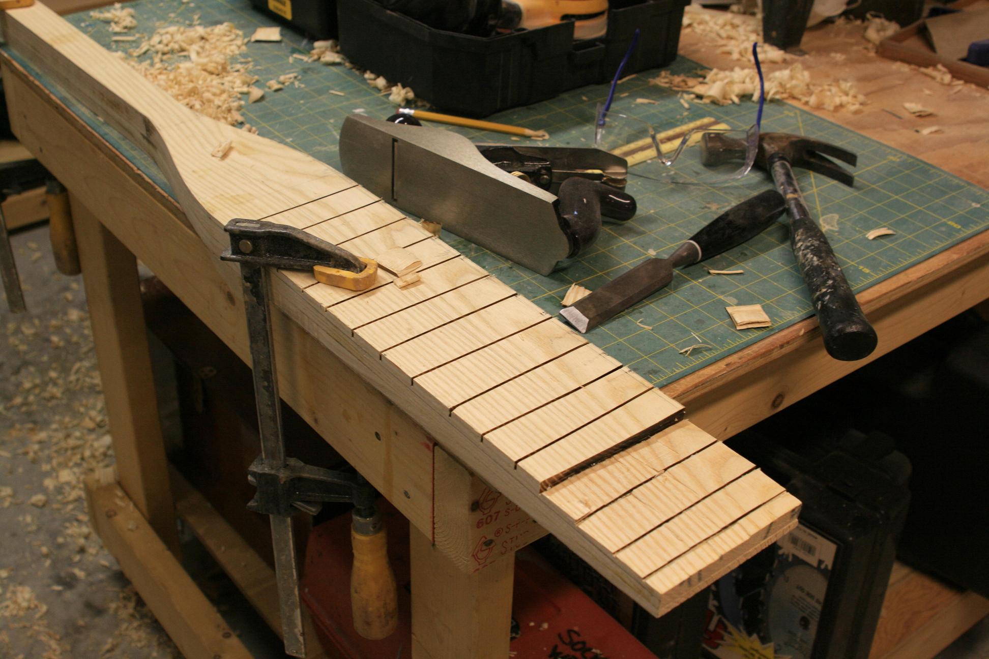 How to build an oar – Kevin Boothby Sailing